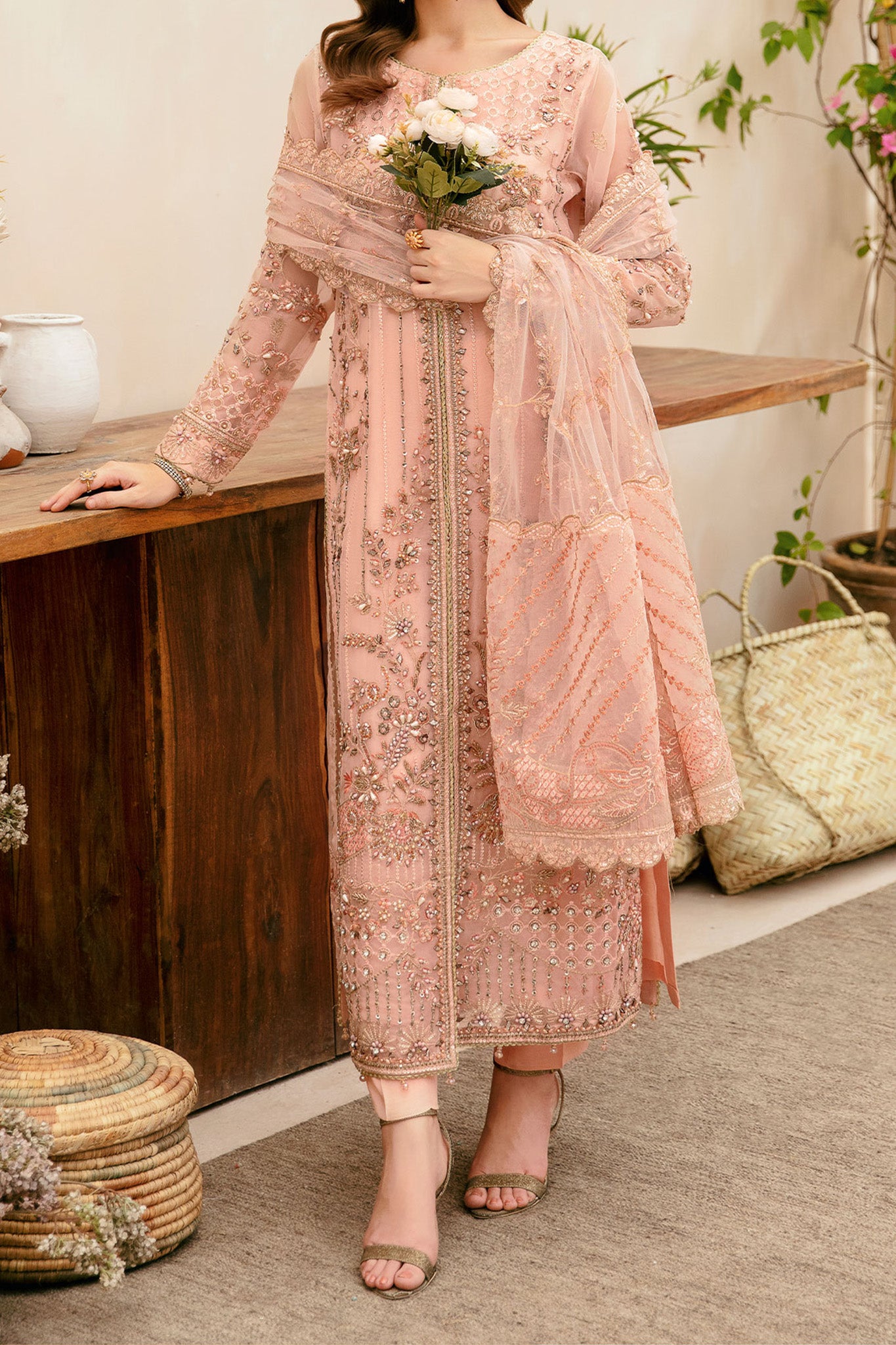 Ramsha Unstitched 3 Piece Luxury Festive Wedding Vol-04 Collection'202 – Shomi Official
