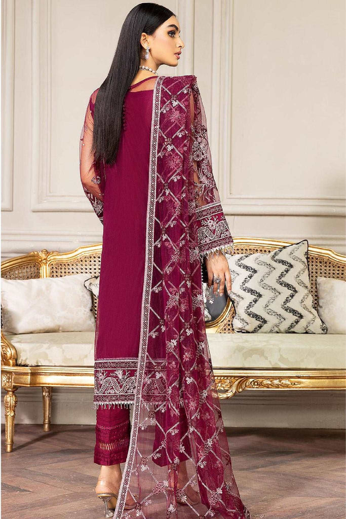 Amiraa by Farasha Unstitched 3 Piece Luxury Net Collection'2022-03-Ast