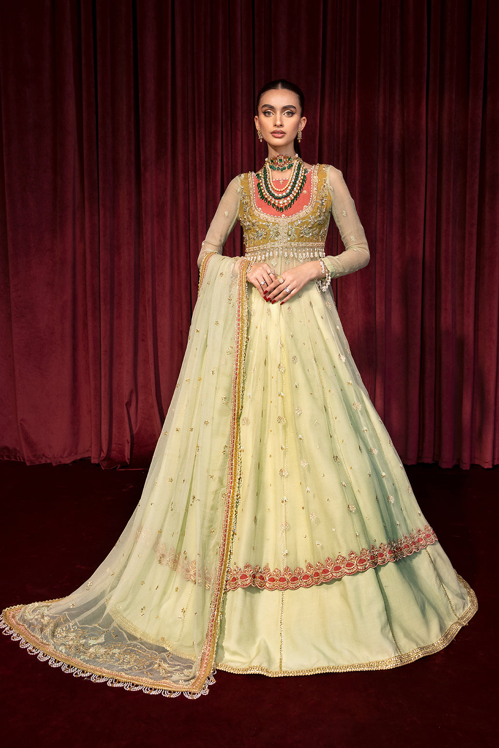 Zarposh Unstitched 3 Piece Formals Collection-ANJUMAN – Shomi Official