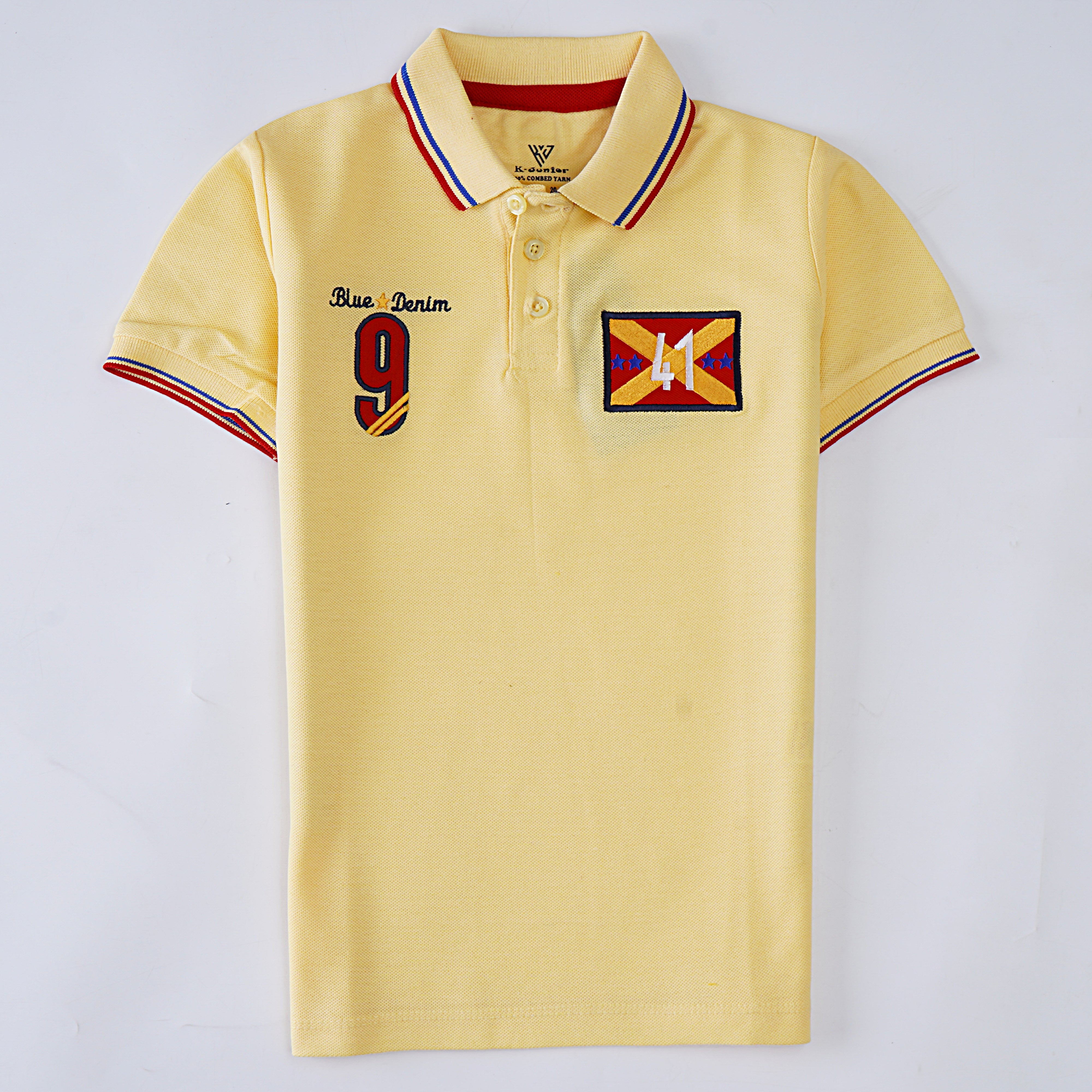 Kjunction Boys Half Sleeves Polo T-Shirt (9) – Shomi Official