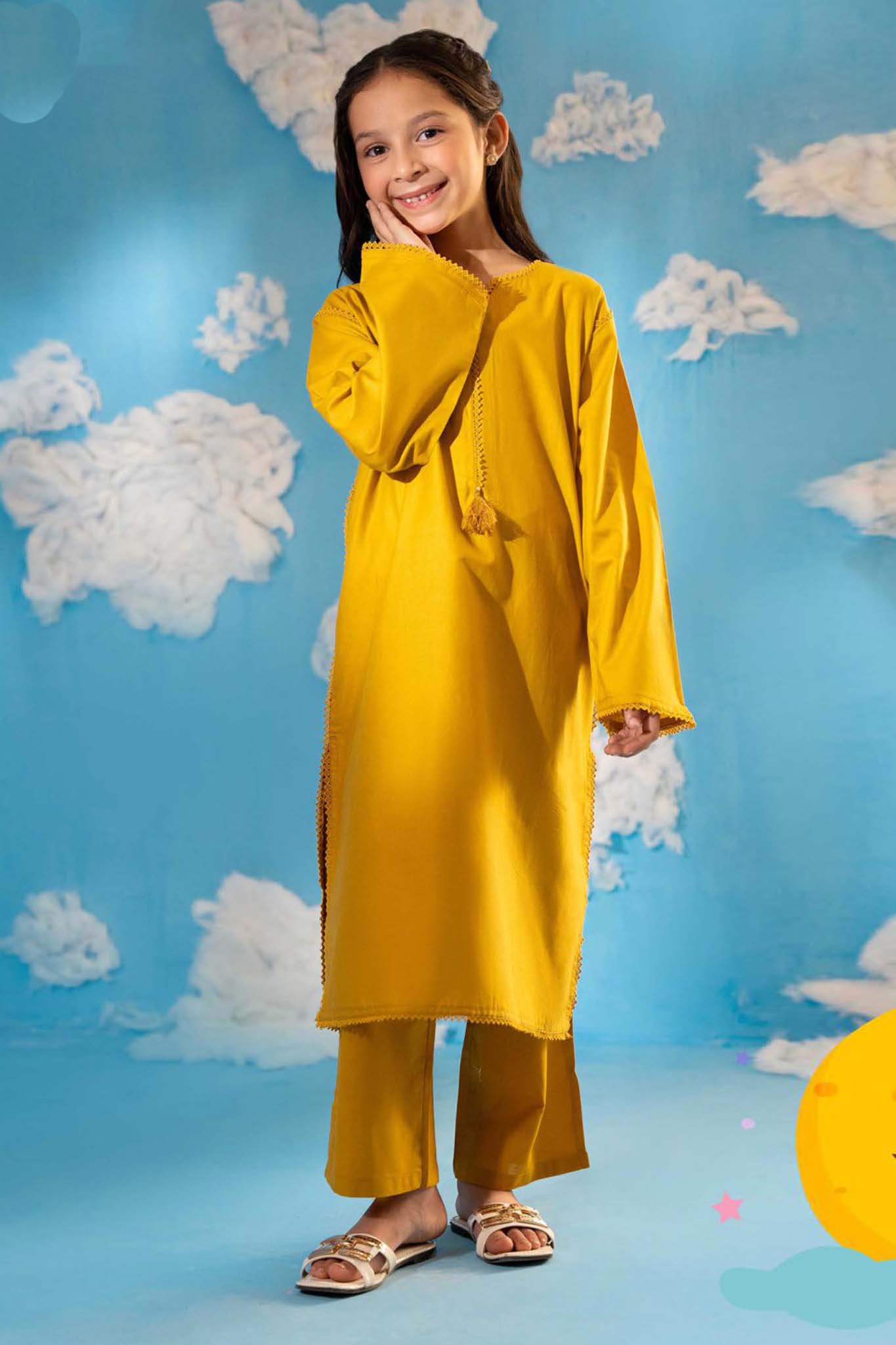 Shararti Gurya ke Solids by Amna Khadija Pret Kids Collection'2023-SGK ...