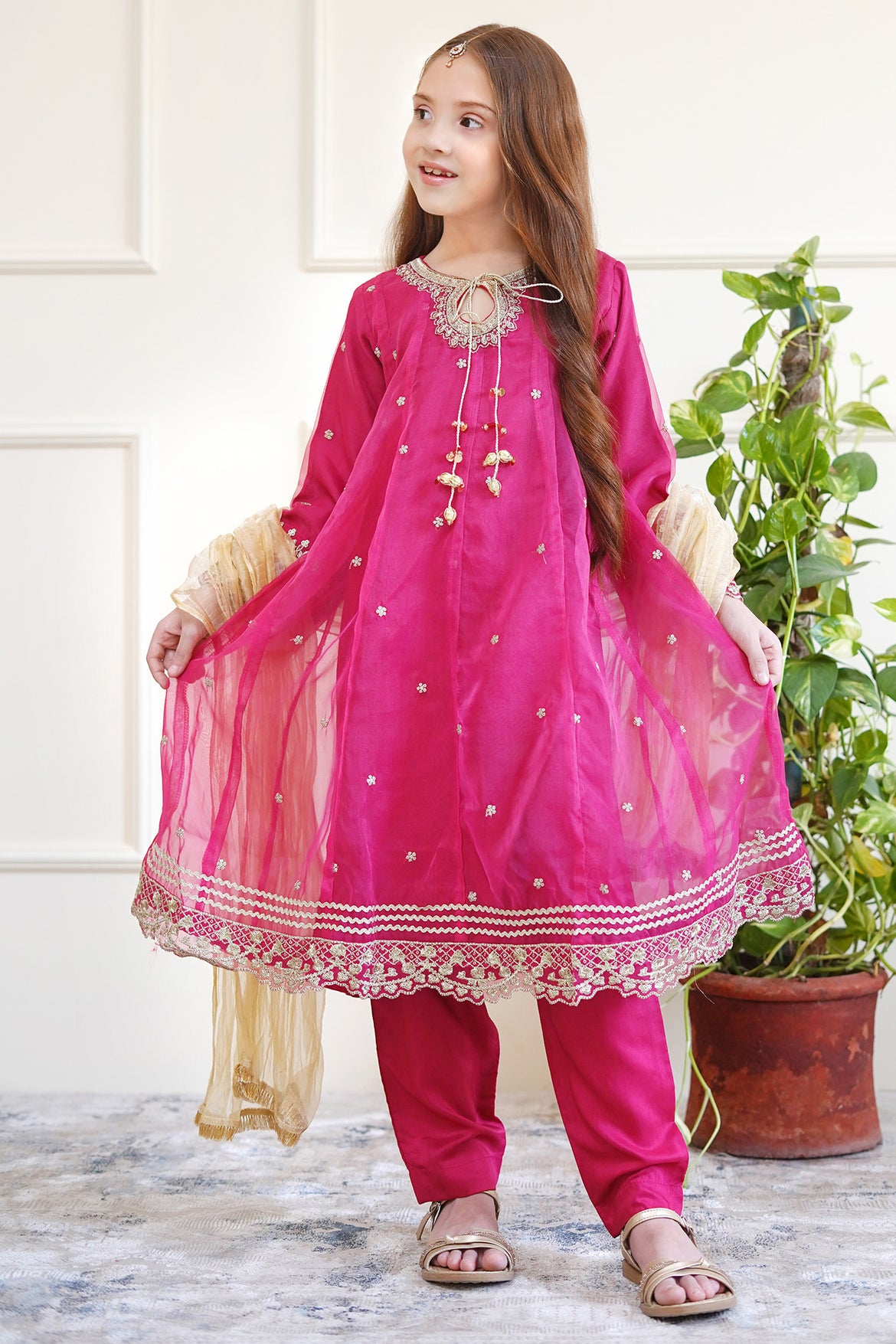 Kids Formal Clothing Dresses: Online in Pakistan – Shomi Fabrics ...